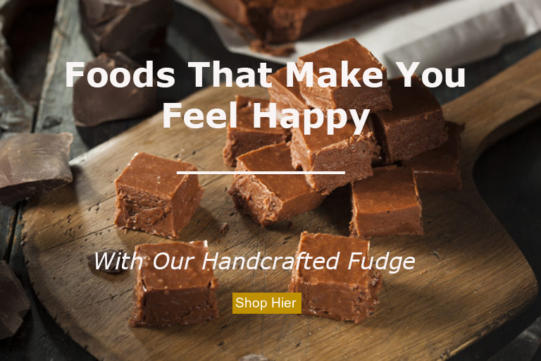 The Fudge Factory- homemade fudge. Snoep van karamel en chocolade